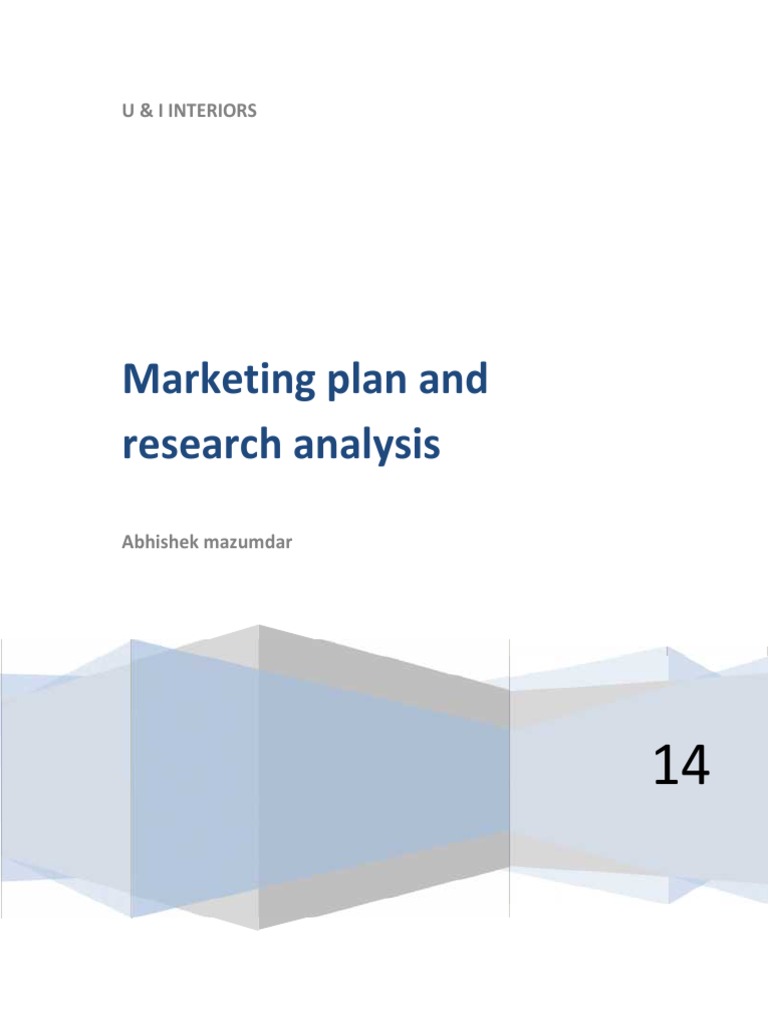 interior design industry analysis and communication plan | Market ...