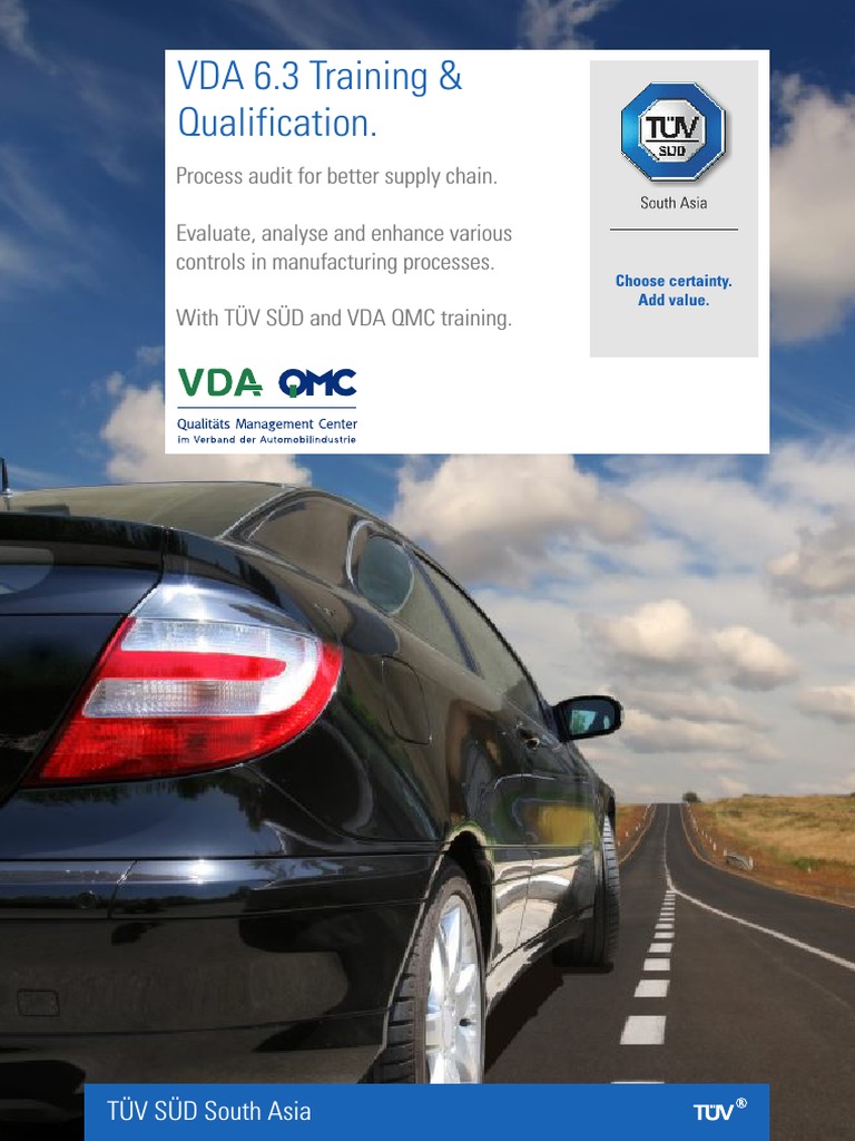 Vda Brochure | PDF | Quality Management | Audit