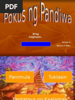 Pokus NG Pandiwa - Pagsusulit | PDF