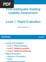 (English Version) Post-Earthquake Assessment Checklist | PDF | Beam ...