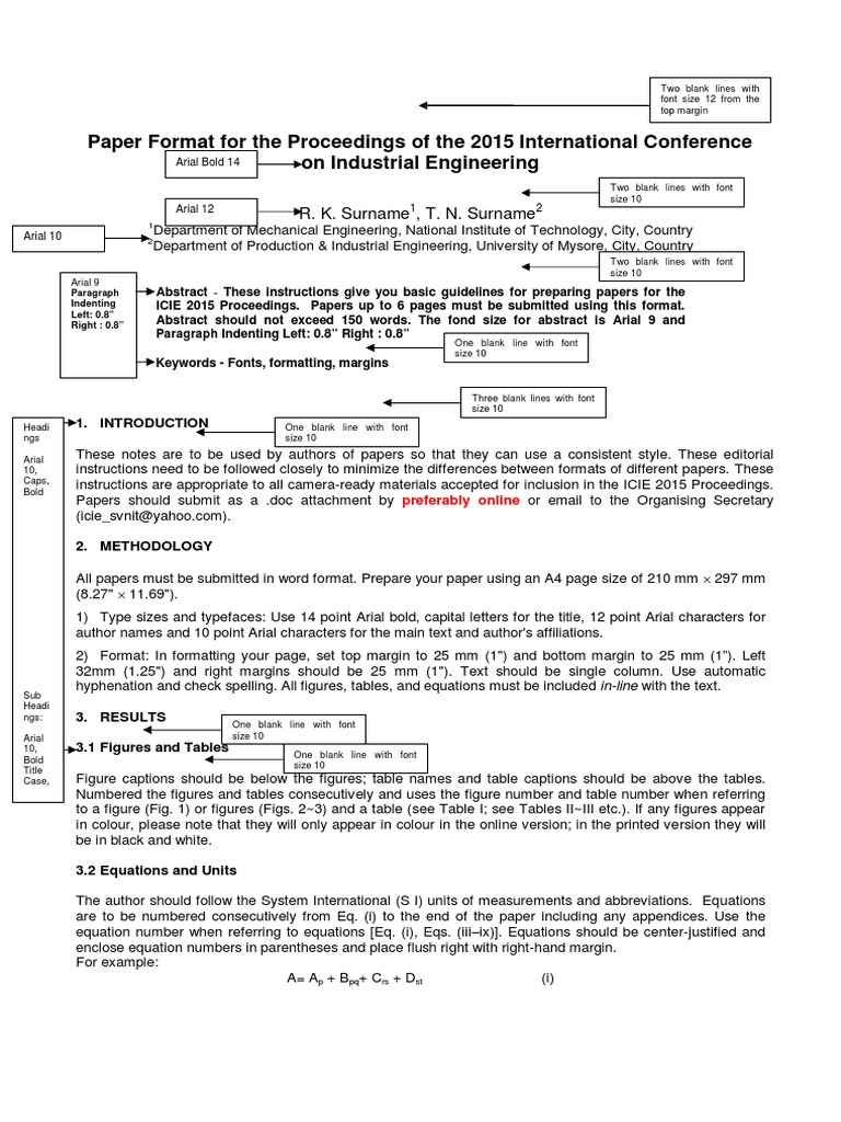 Guidelines for Preparing Papers for the Proceedings of the 2015 ...
