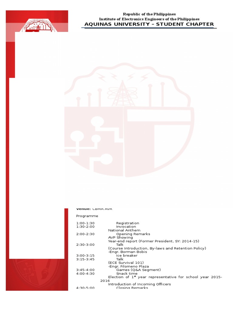 Sample Project Rationale | PDF