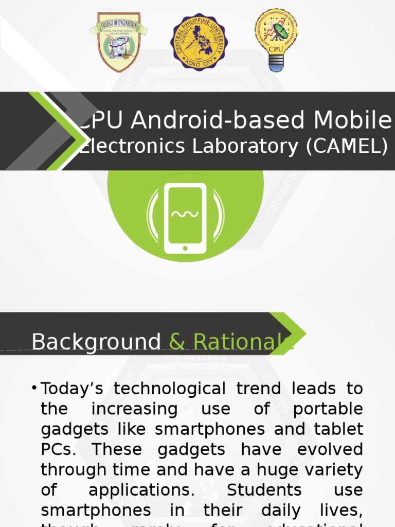 CPU Android-Based Mobile: Electronics Laboratory (CAMEL) | Download Free PDF | Android ...