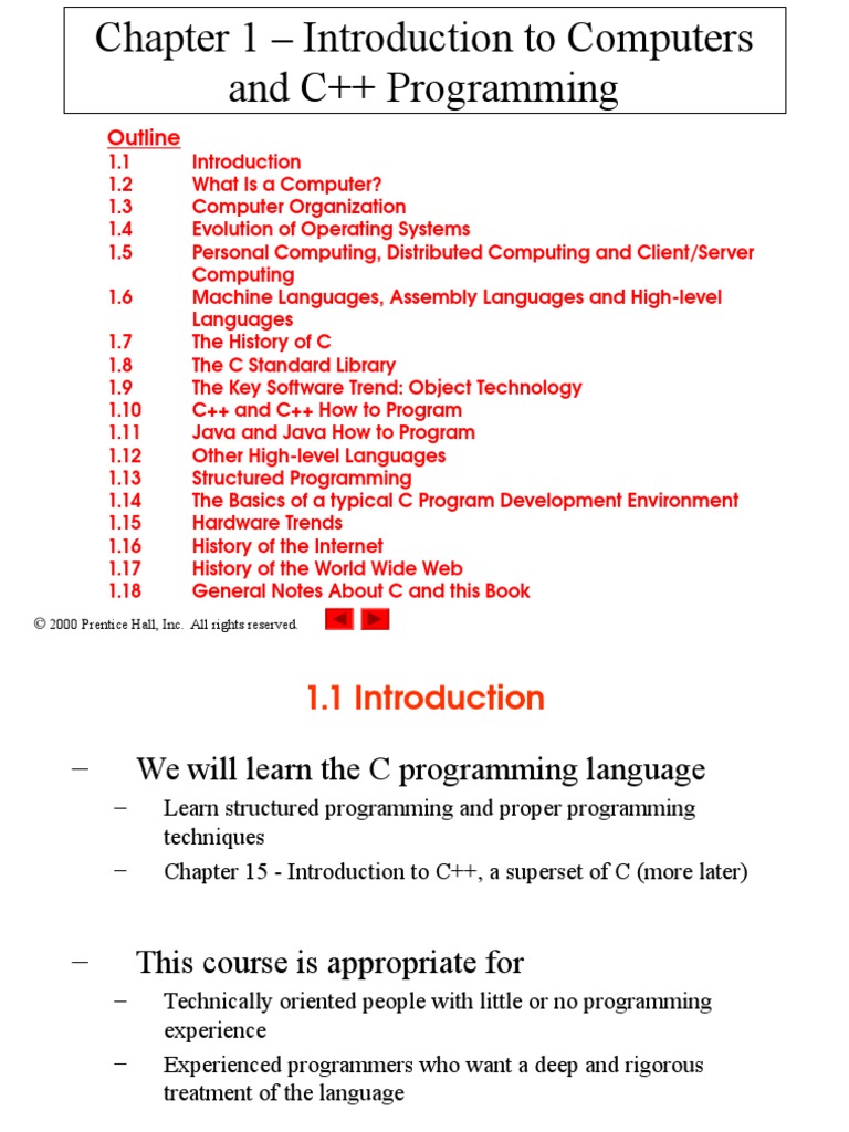 C Chap01 | PDF | Computer Program | Programming