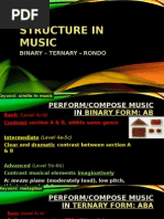 Understanding Binary, Ternary, and Rondo Forms | PDF | Musical Forms ...