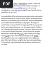 List of Men's Magazines | PDF | Magazines | Mass Media