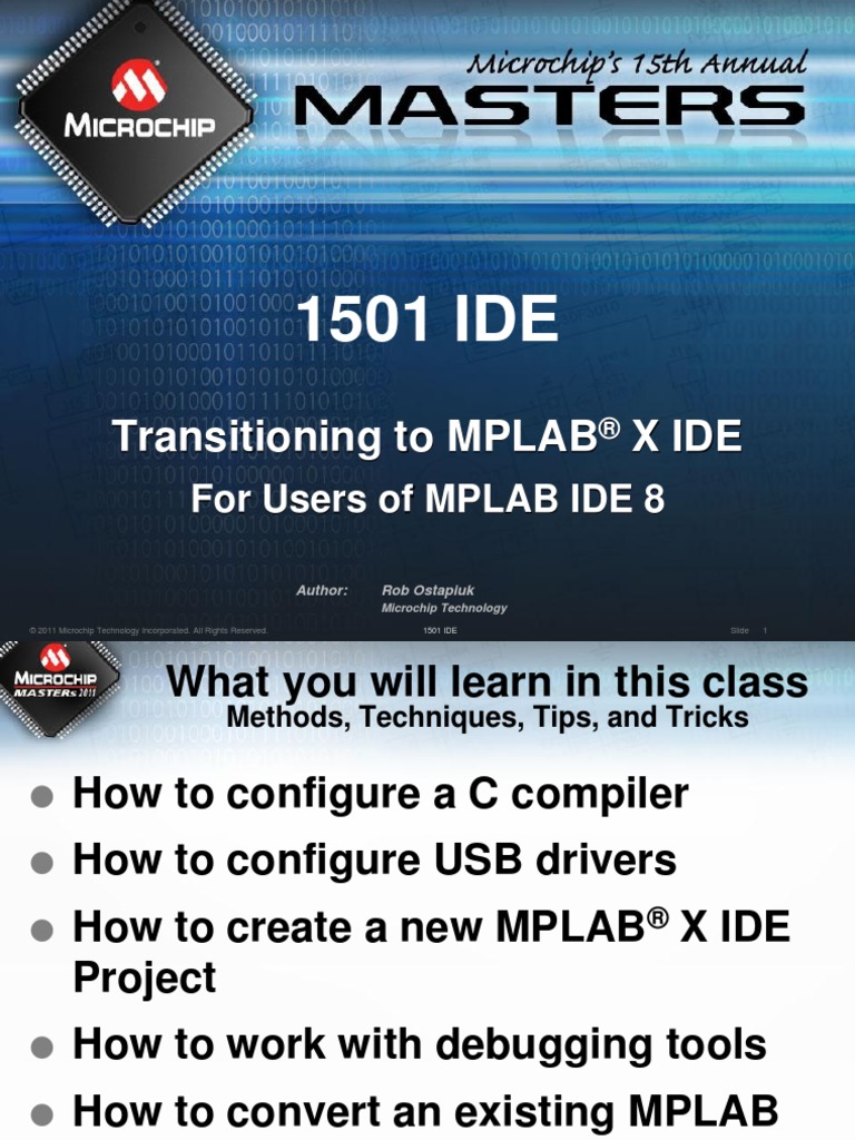 Transitioning To MPLAB®X IDE | PDF | Integrated Development Environment ...