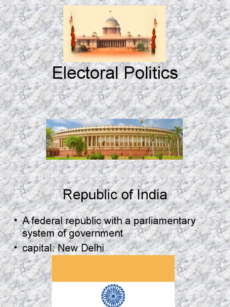 Electoral Politics - Class IX | PDF | Bharatiya Janata Party | Indian ...
