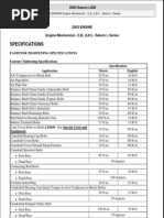 Engine Build Sheet | PDF | Piston | Internal Combustion Engine