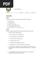 Examen de Razonamiento Matemático | PDF
