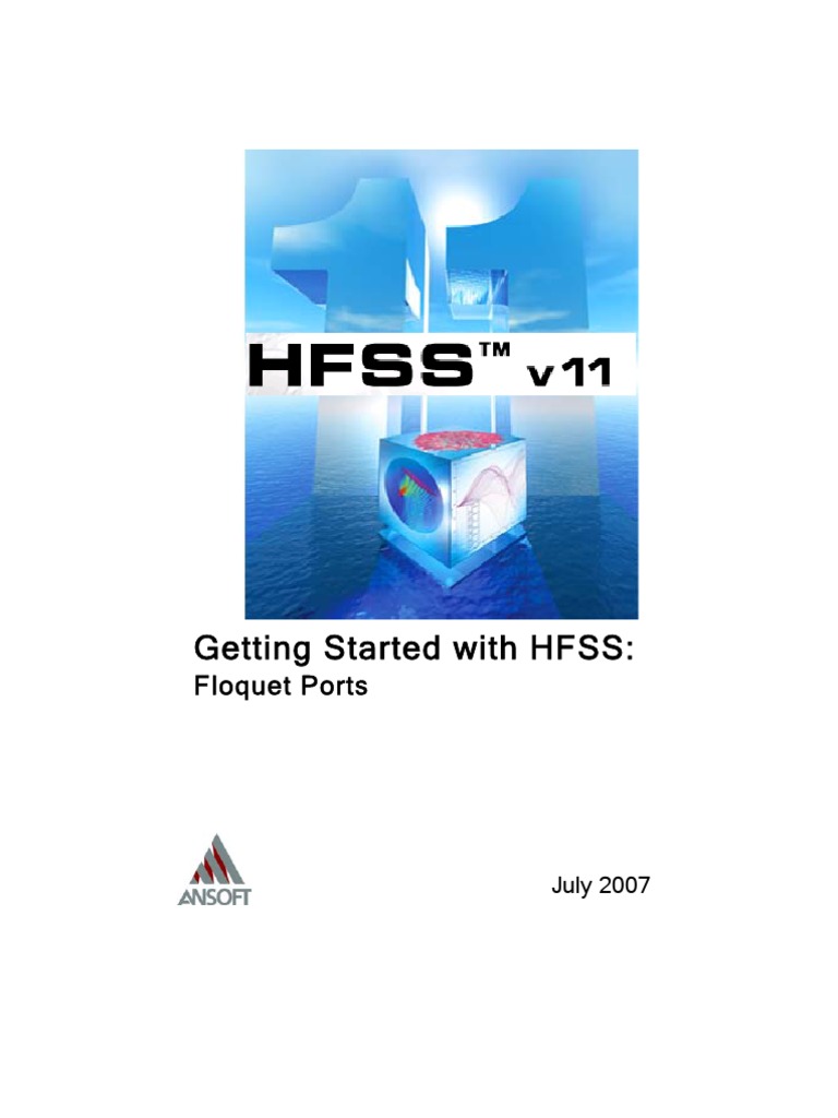 Getting Started With HFSS | PDF | Matrix (Mathematics) | Polarization (Waves)