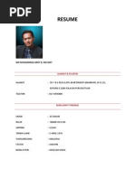 Contoh Resume Terbaik 1 | PDF