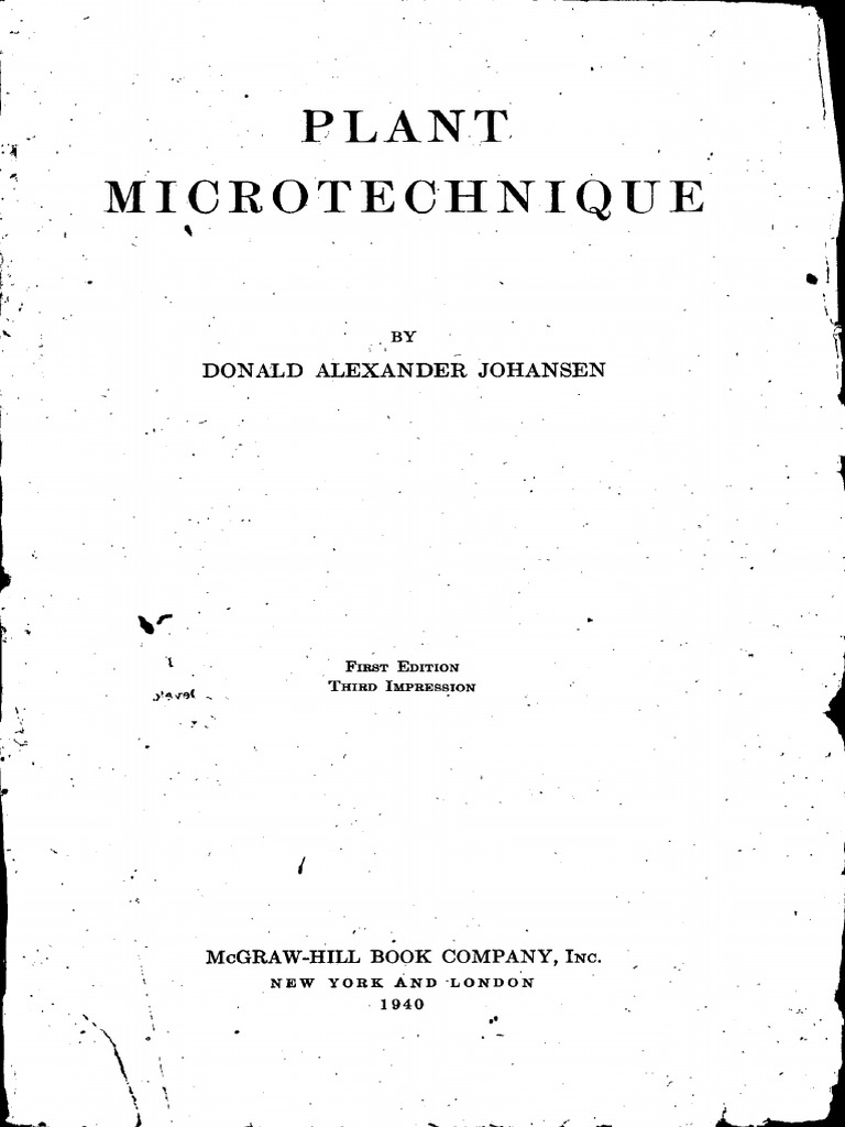 Plant Microtechnique | PDF | Knife | Razor