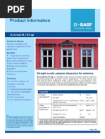 Product Data Sheet Tioxide tr92 | PDF | Titanium Dioxide | Materials