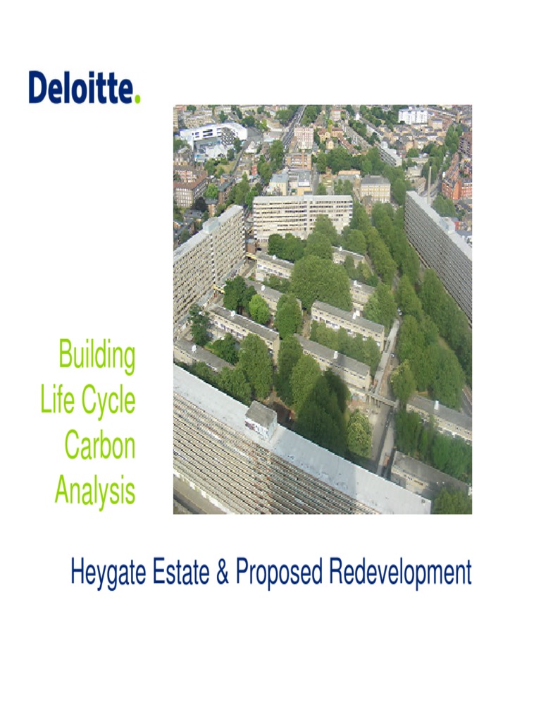Building Life Cycle Carbon Analysis | PDF | Life Cycle Assessment ...