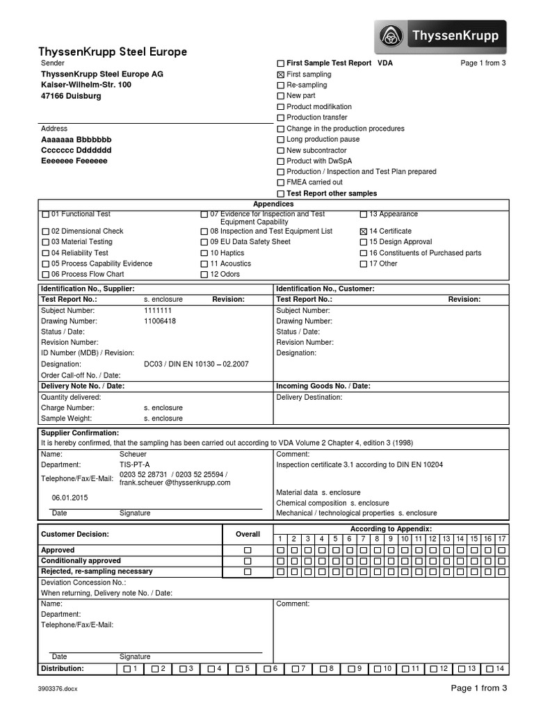Beispiel EMPB | PDF | Industries | Chemistry