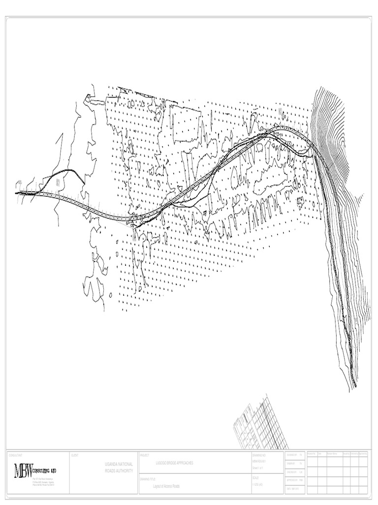 Lugogo Bridge Access Road Layout | PDF