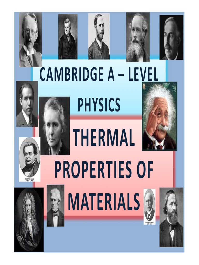 Chapter 12 Thermal Properties of Materials | PDF | Latent Heat | Heat