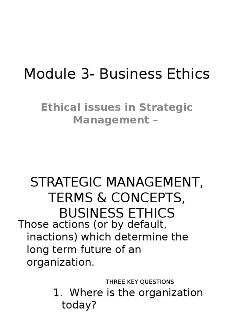 Ethics 2 Module | PDF | Stakeholder (Corporate) | Business Ethics