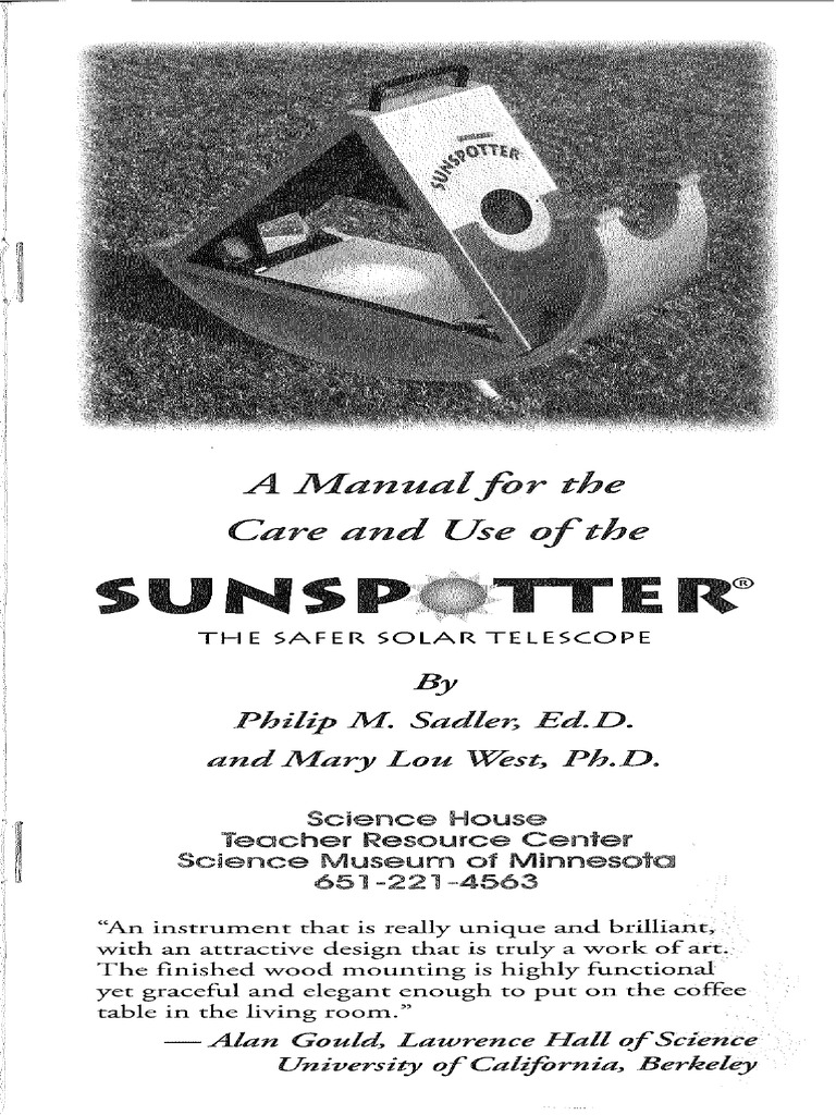 Sunspotter | PDF