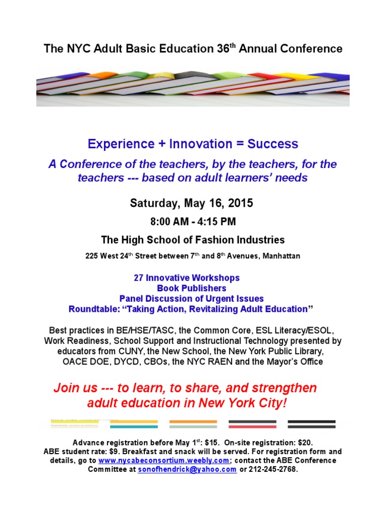 Flyer 36th Abe Conference 2015 | PDF | Social Science