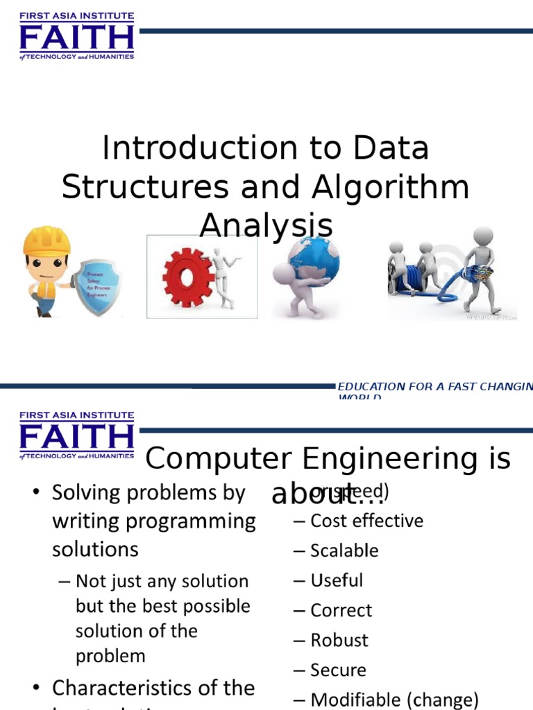 Introduction To Data Structures and Algorithm Analysis: Education For A ...