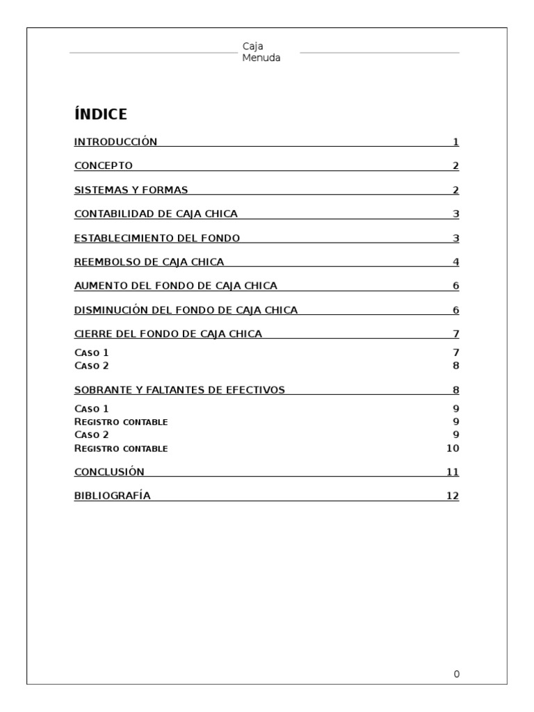 La Caja Menuda | PDF | Tarjeta de débito | Contabilidad