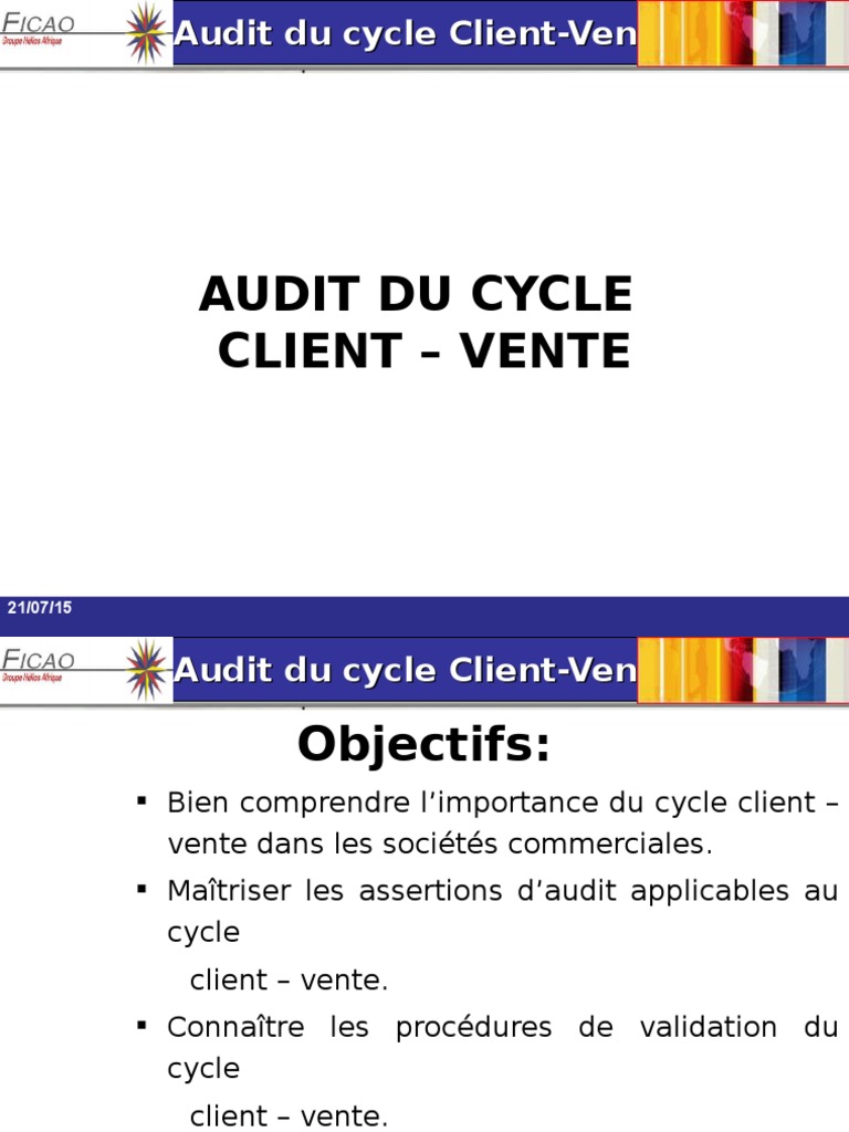 Cycle Client Vente | PDF | Sodles | Facture