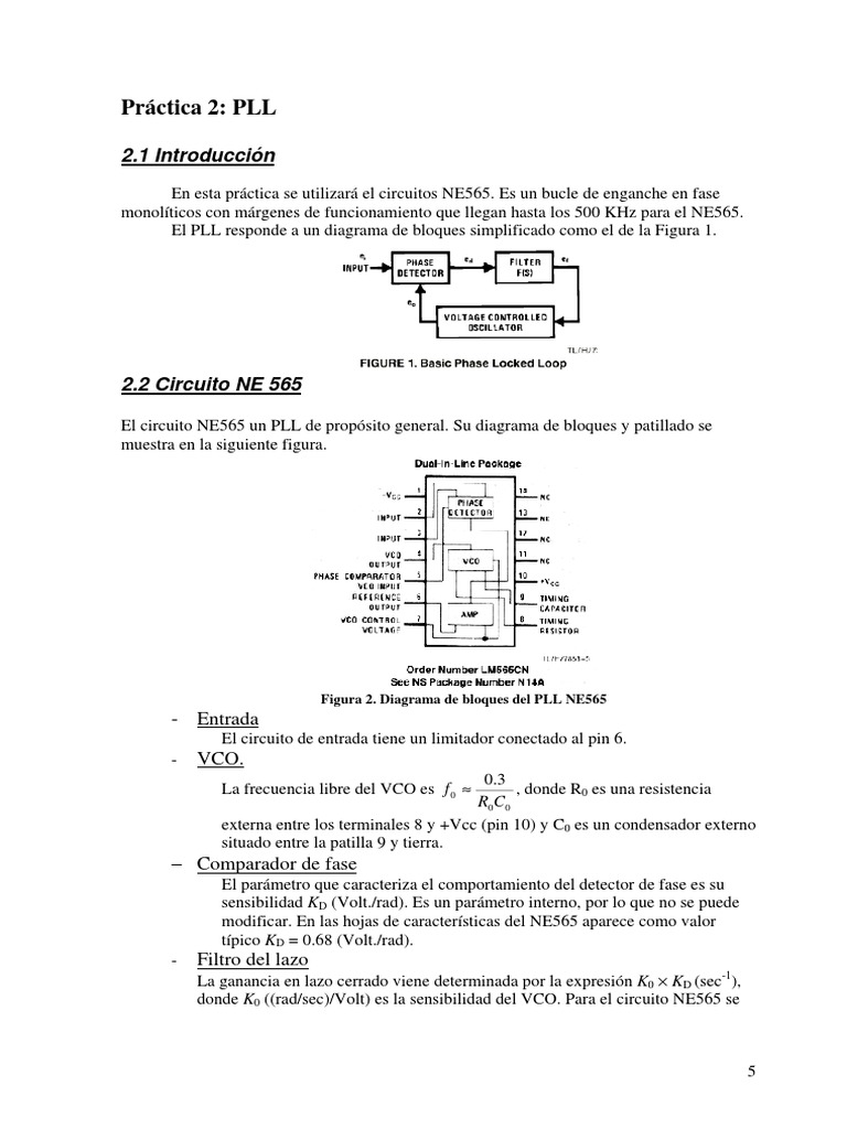 Análisis y diseño de un demodulador coherente de AM utilizando un PLL ...