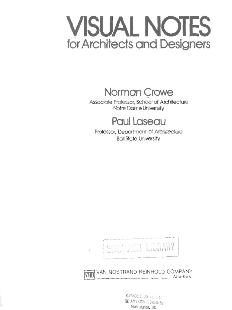 Visual Notes For Architects and Designers | PDF
