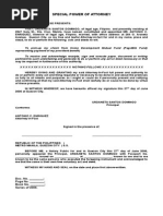 Spa PRC | PDF | Power Of Attorney | Notary Public
