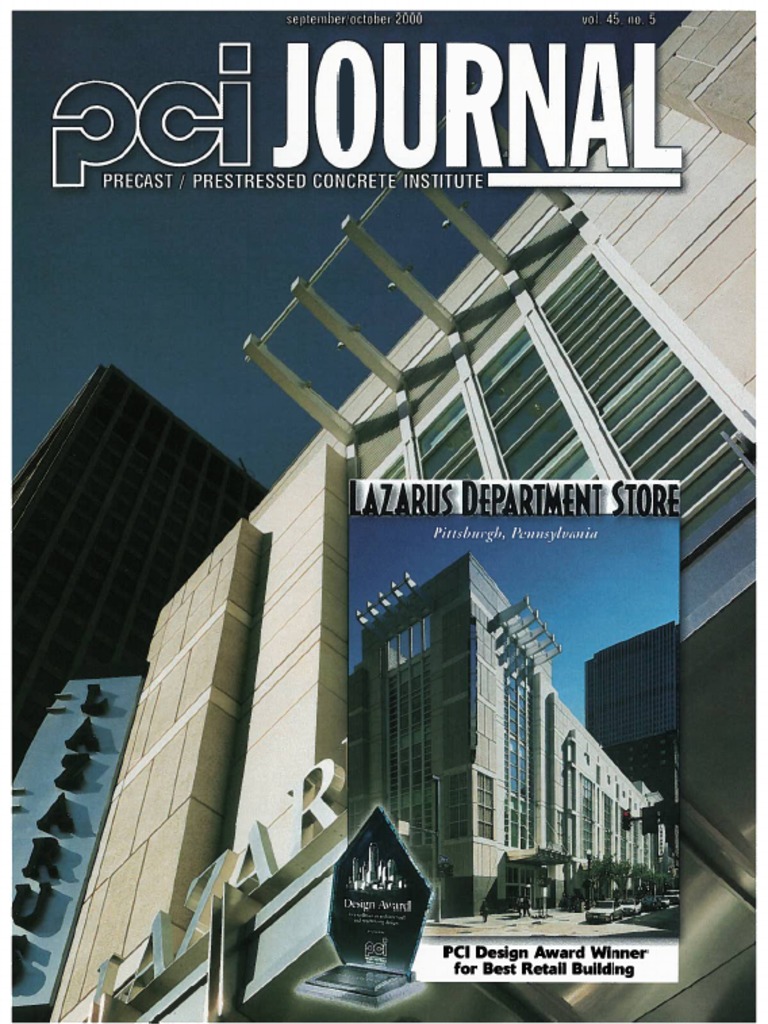 PCI Journal Sept-Oct 2000 VOL. 45 NO. 5 PDF | PDF | Precast Concrete ...