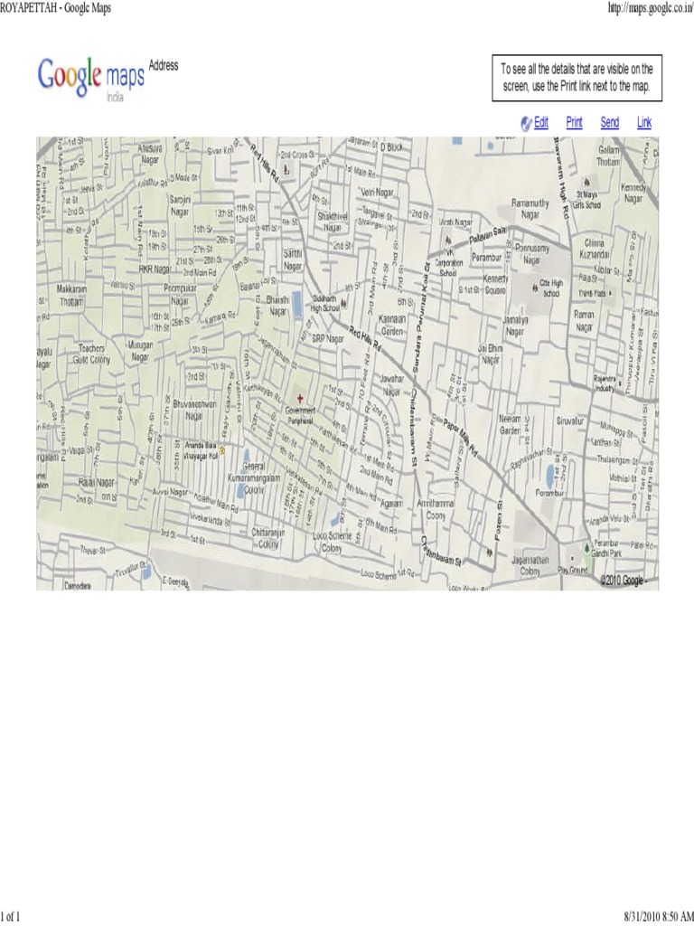 Address To See All The Details That Are Visible On The Screen, Use The ...
