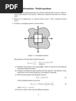 Takeda - Fourier-Transform Method of Fringe-Pattern Analysis | PDF | Interferometry | Logarithm
