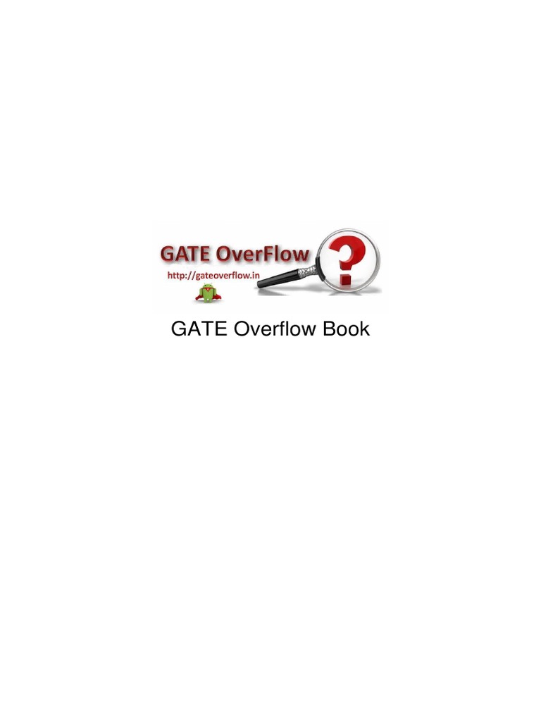 GATE Overflow | PDF | Time Complexity | Mathematical Logic