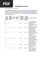 Insulation Classifications Overview | PDF | Insulator (Electricity ...