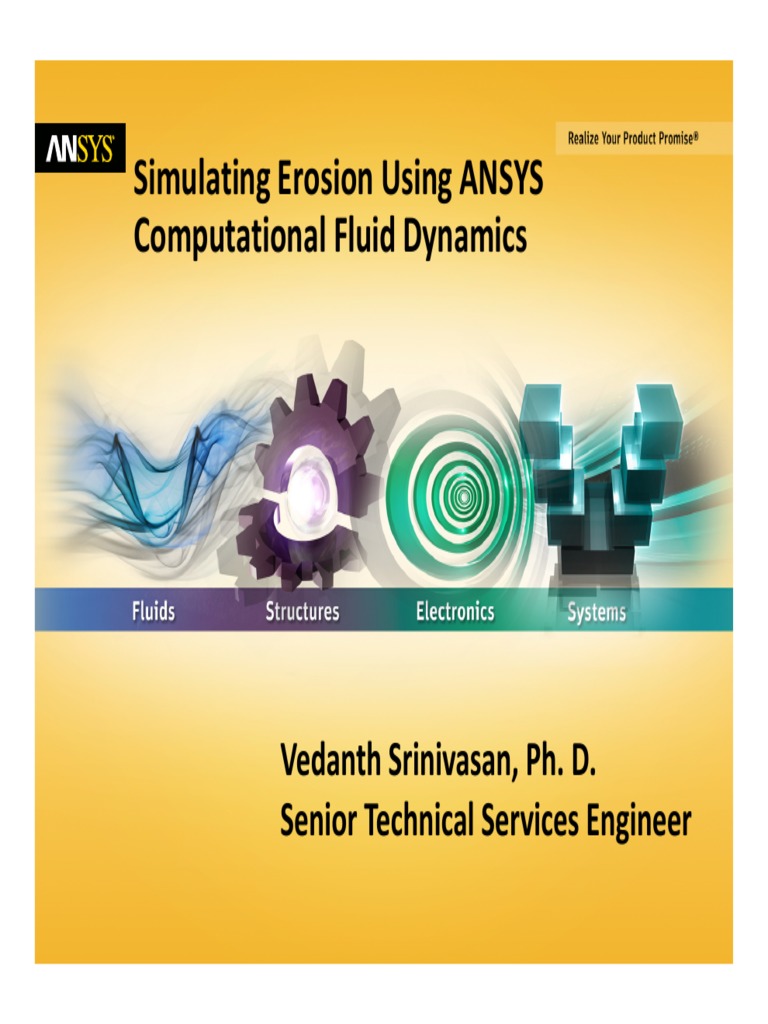 Simulating Erosion Using Ansys CFD | PDF | Fluid Dynamics | Computational Fluid Dynamics
