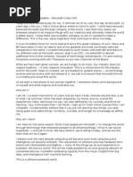 Microsoft Core Values and Culture | PDF | Career & Growth
