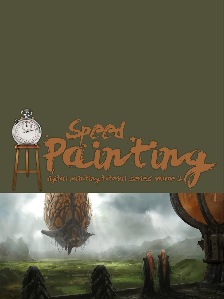 Speed Painting: Alien Hot Air Balloons | PDF | Paintings | Composition ...