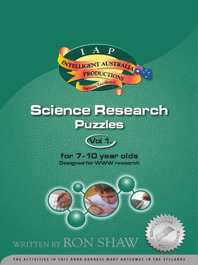 Science Research Puzzles Vol 1 | PDF