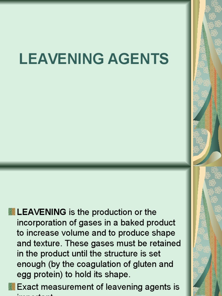 Leavening Agents | PDF
