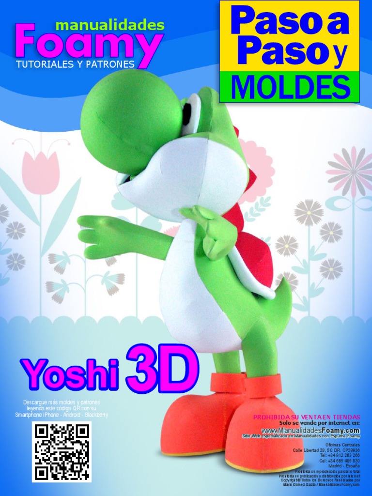 Yoshi 3d Paso A Paso Con Moldes 140608124545 Phpapp02 | PDF | Red ...