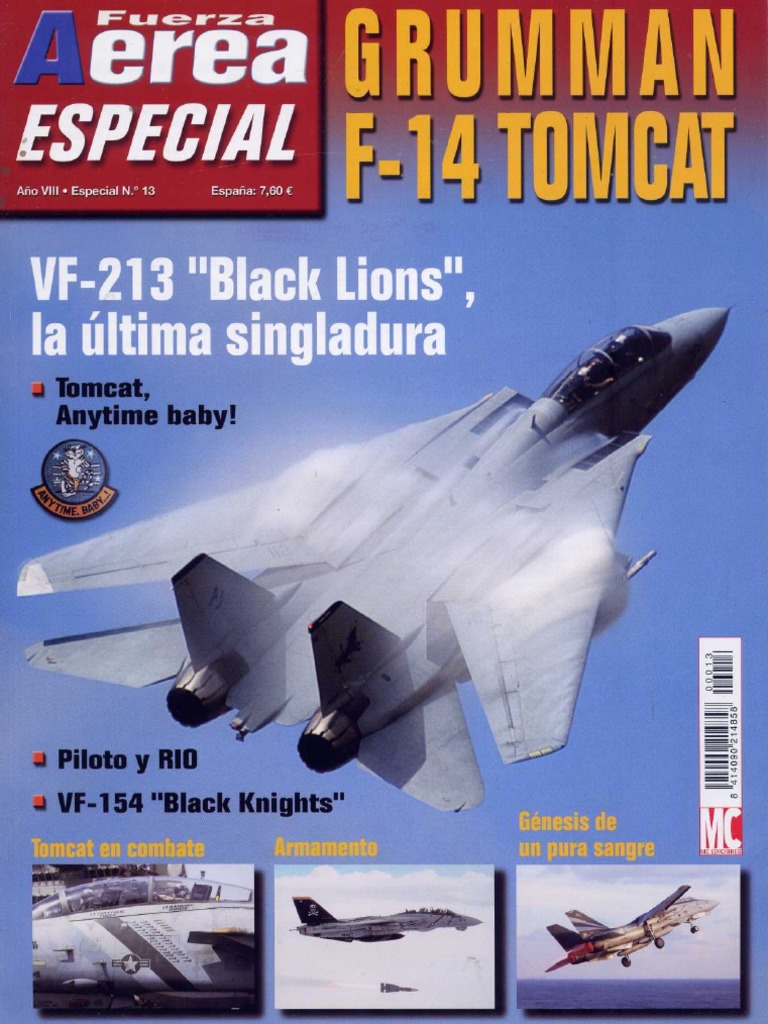 Fuerza Aera Especial 13 - F-14 Tomcat | PDF