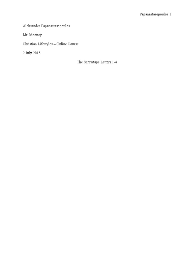 MLA Format Template | PDF