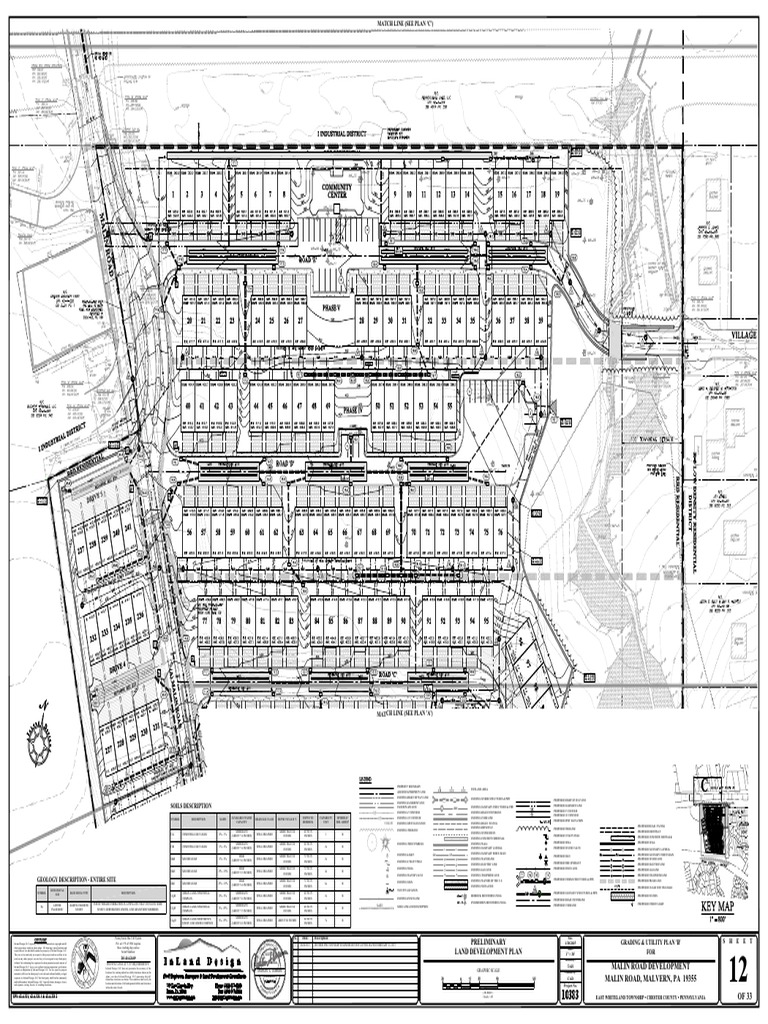 Match Line (See Plan 'C') : Malin Road Development Malin Road, Malvern ...