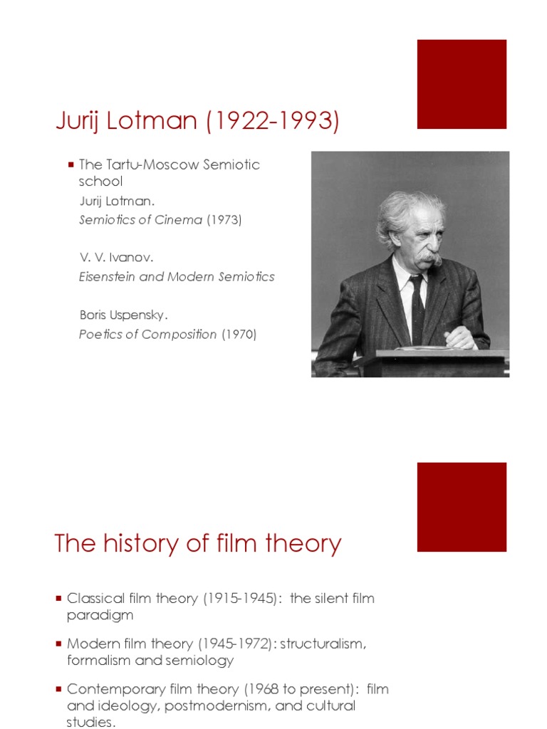 Semiotics in Film Theory Overview | PDF | Semantics | Film Theory