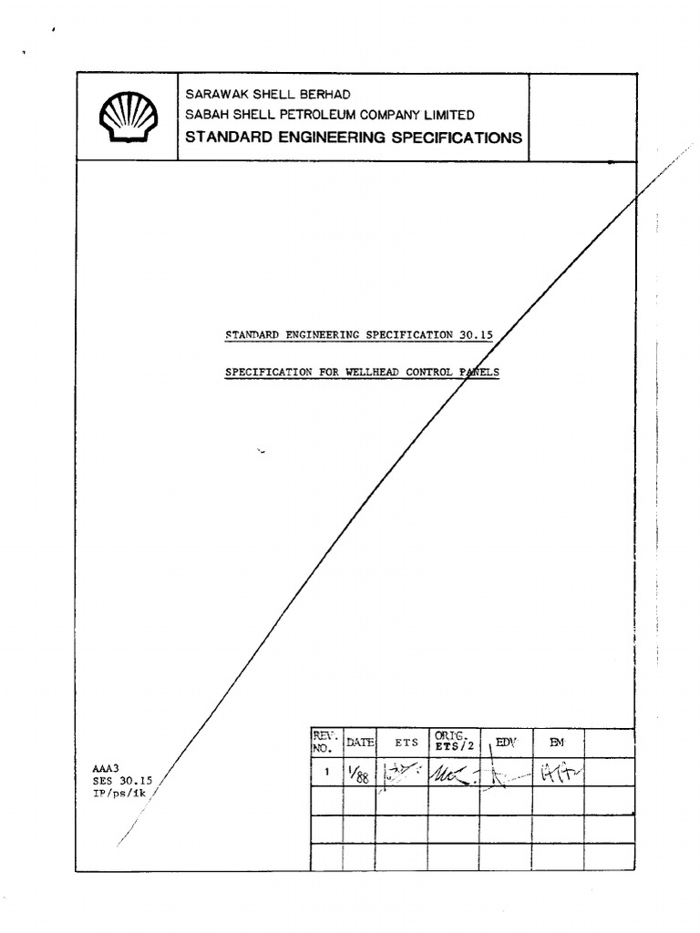 Shell Standard Engineering Specifications | PDF