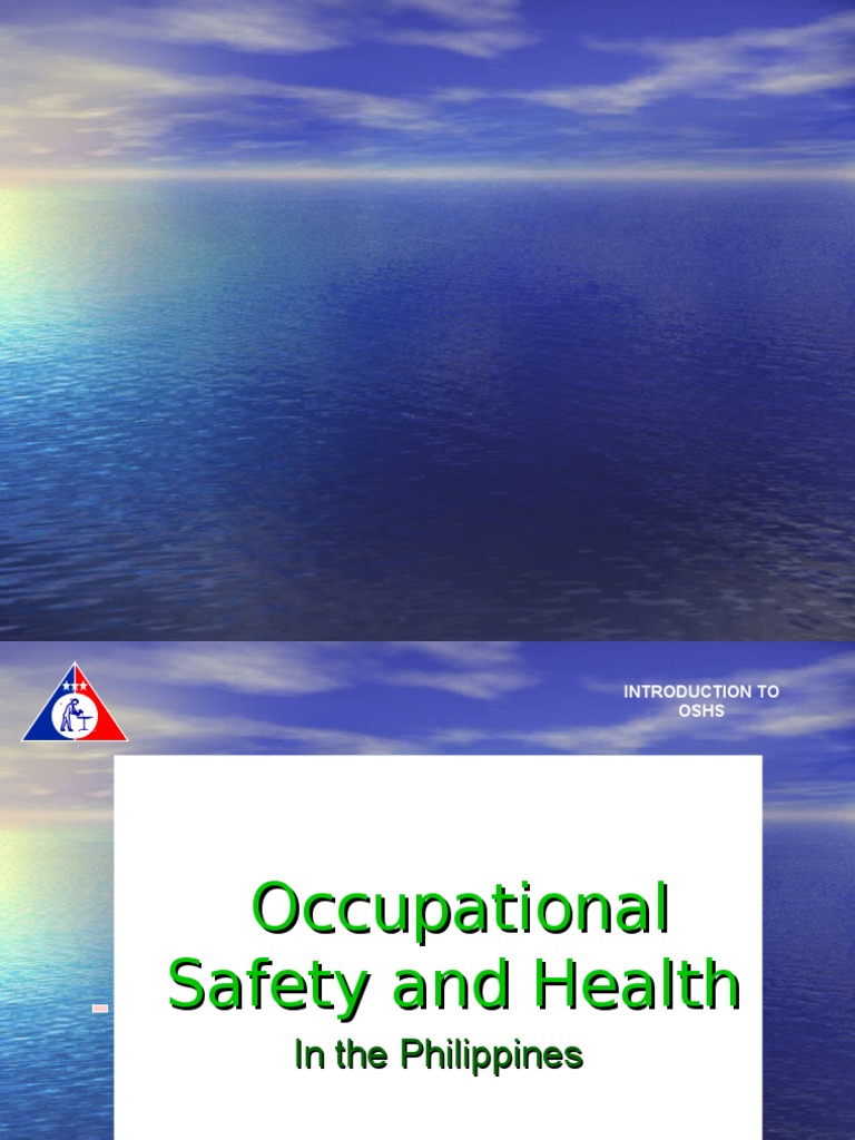 DOLE Presentation | PDF | Occupational Safety And Health | Safety