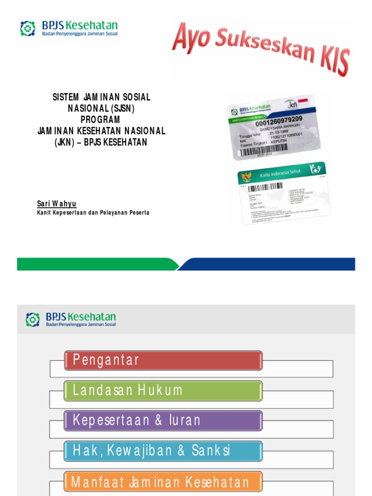 Presentasi BPJS Kesehatan | PDF