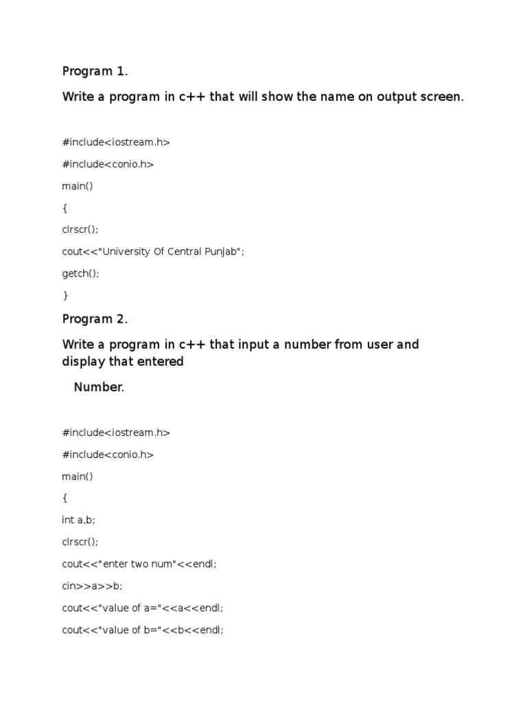 Abdullah Shahid 0014 Pdf Integer Computer Science Pointer Computer Programming